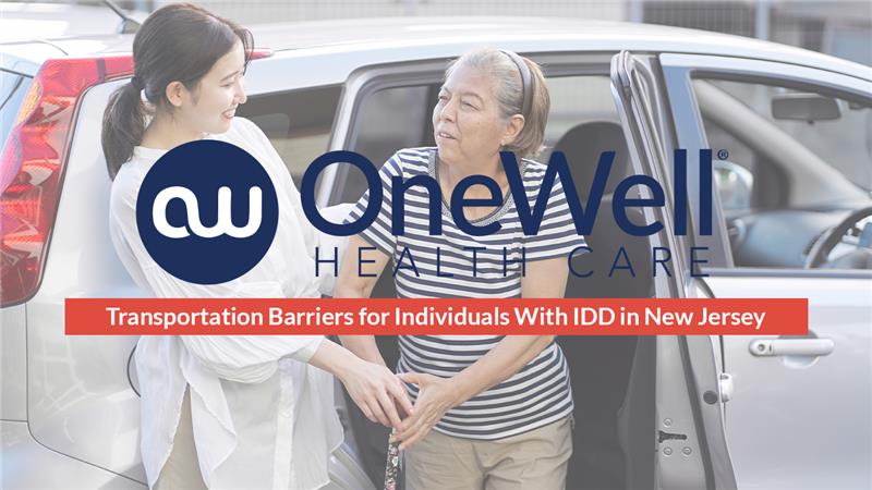 Transportation Barriers for Individuals With IDD in New Jersey — And ...
